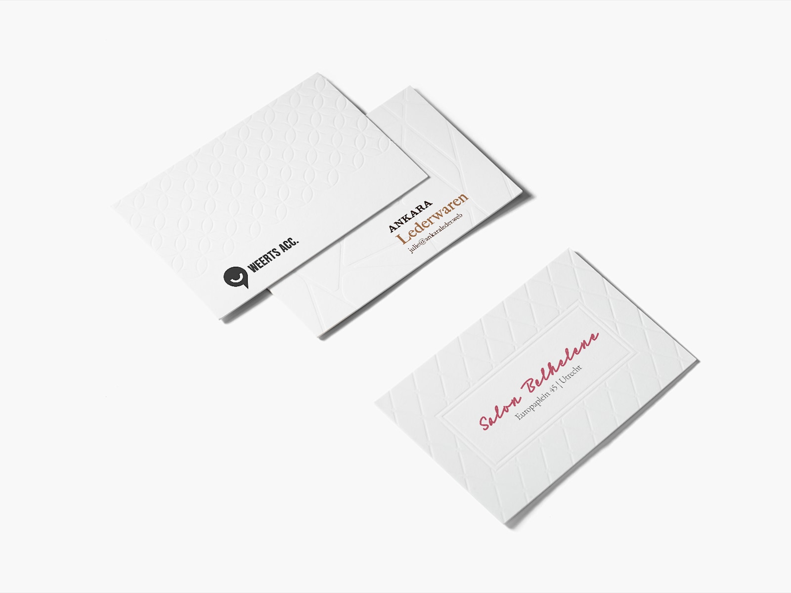 Letterpress visitekaartjes, visitekaartjes met diepdruk | VistaPrint