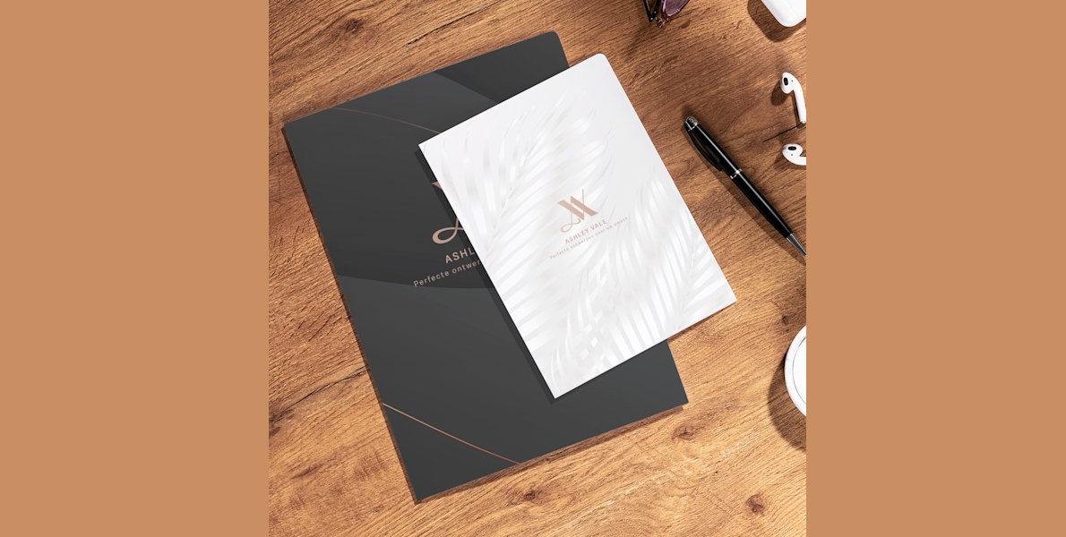 Presentatiemappen, gepersonaliseerde mappen bedrukken | Vistaprint
