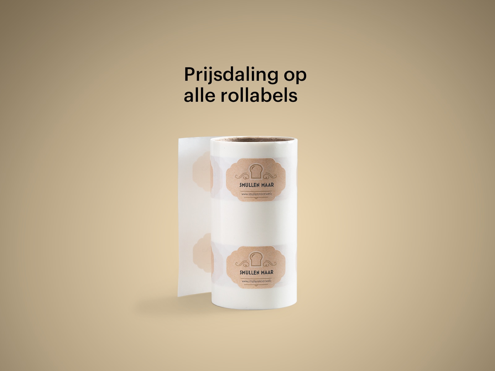 Bedrukte stickers op rol | Vistaprint