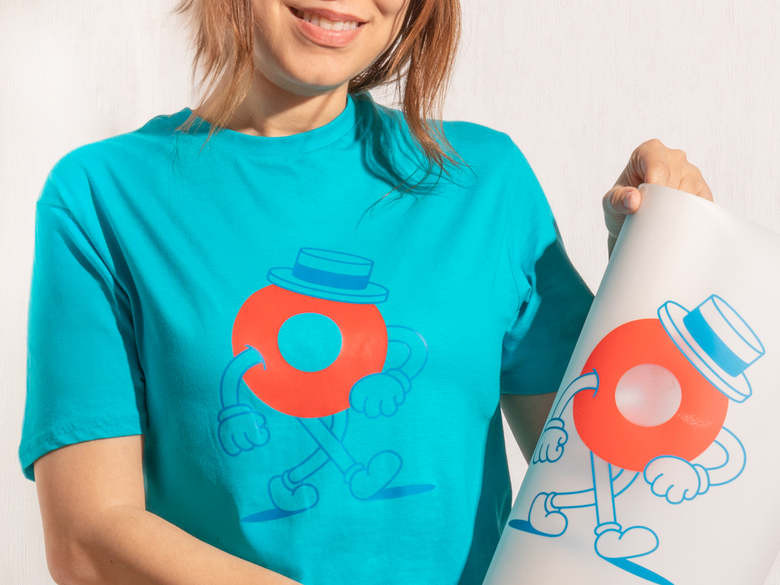 Unieke textielstickers bedrukken