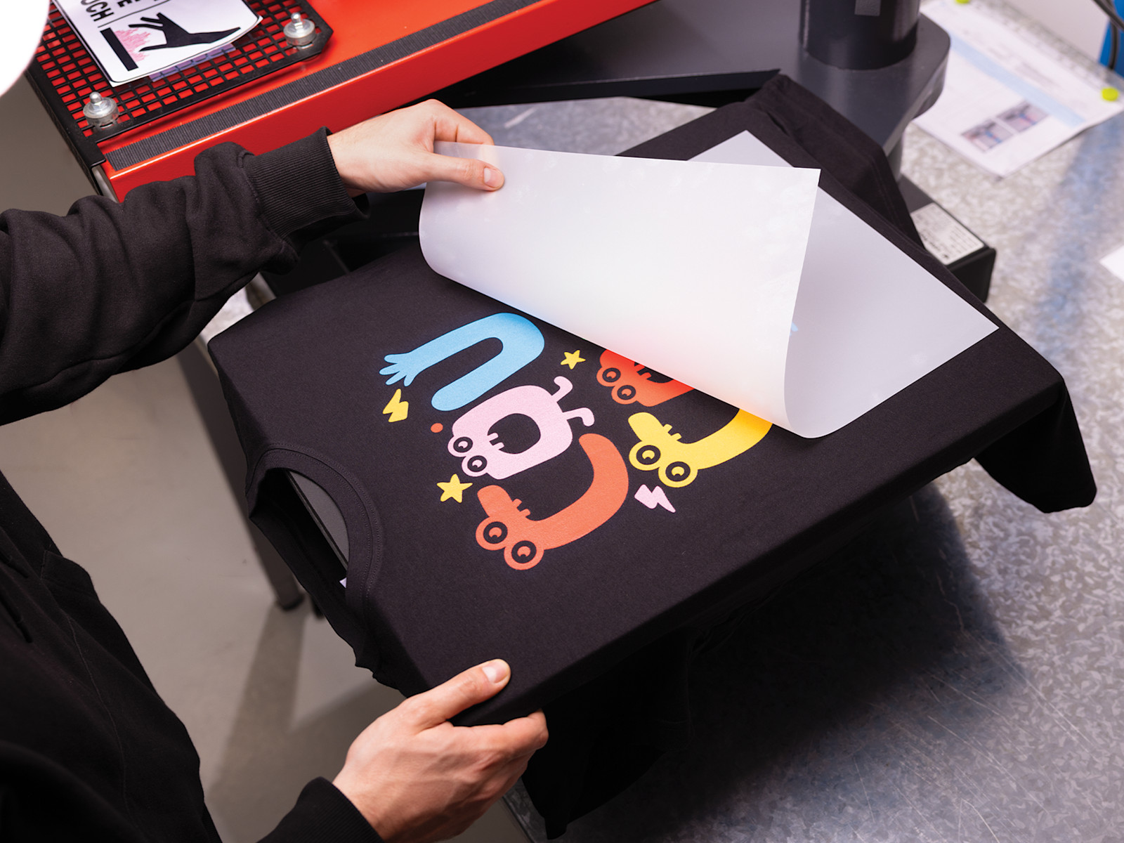 Unieke textielstickers bedrukken