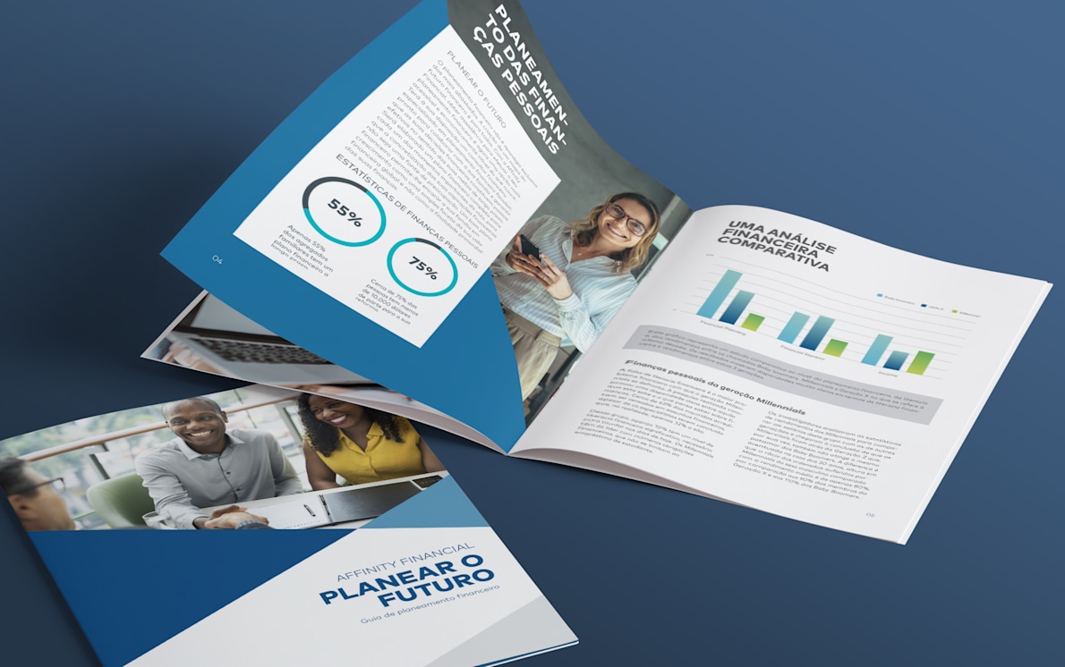 Booklets agrafados, Impressão de booklets agrafados | VistaPrint