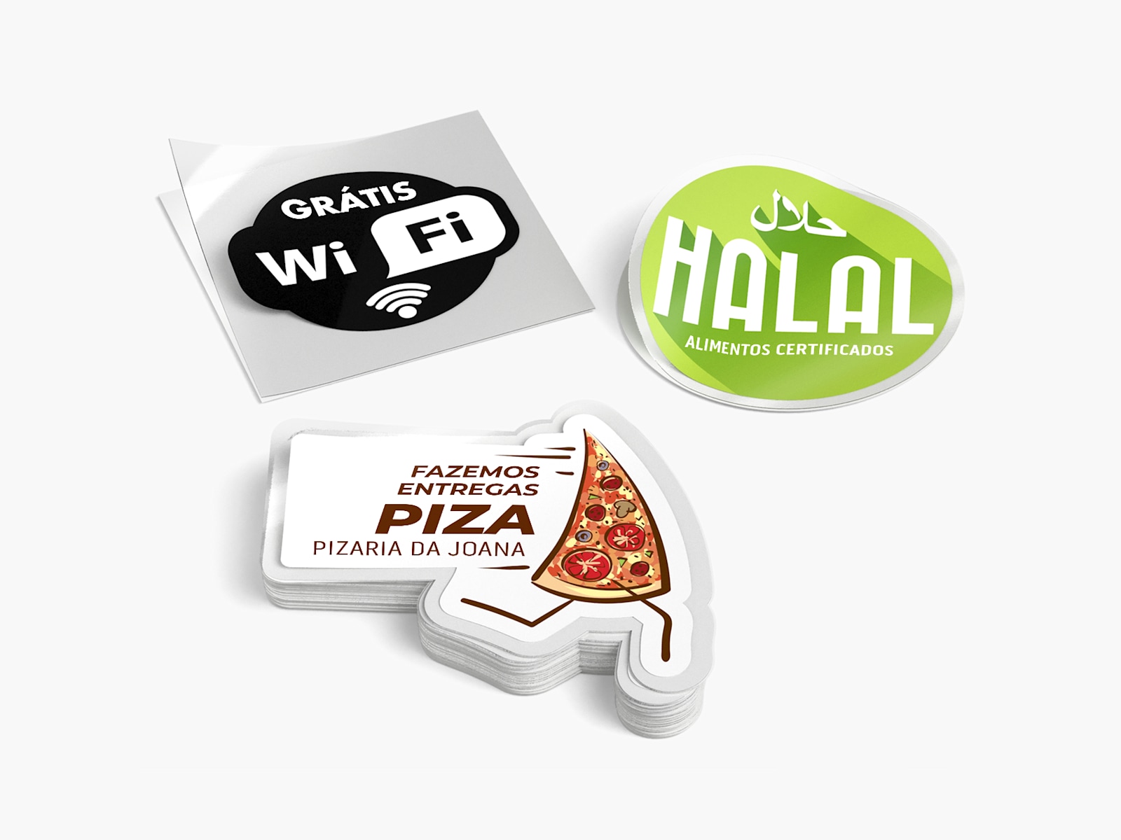 Autocolantes transparentes, autocolantes personalizados | VistaPrint