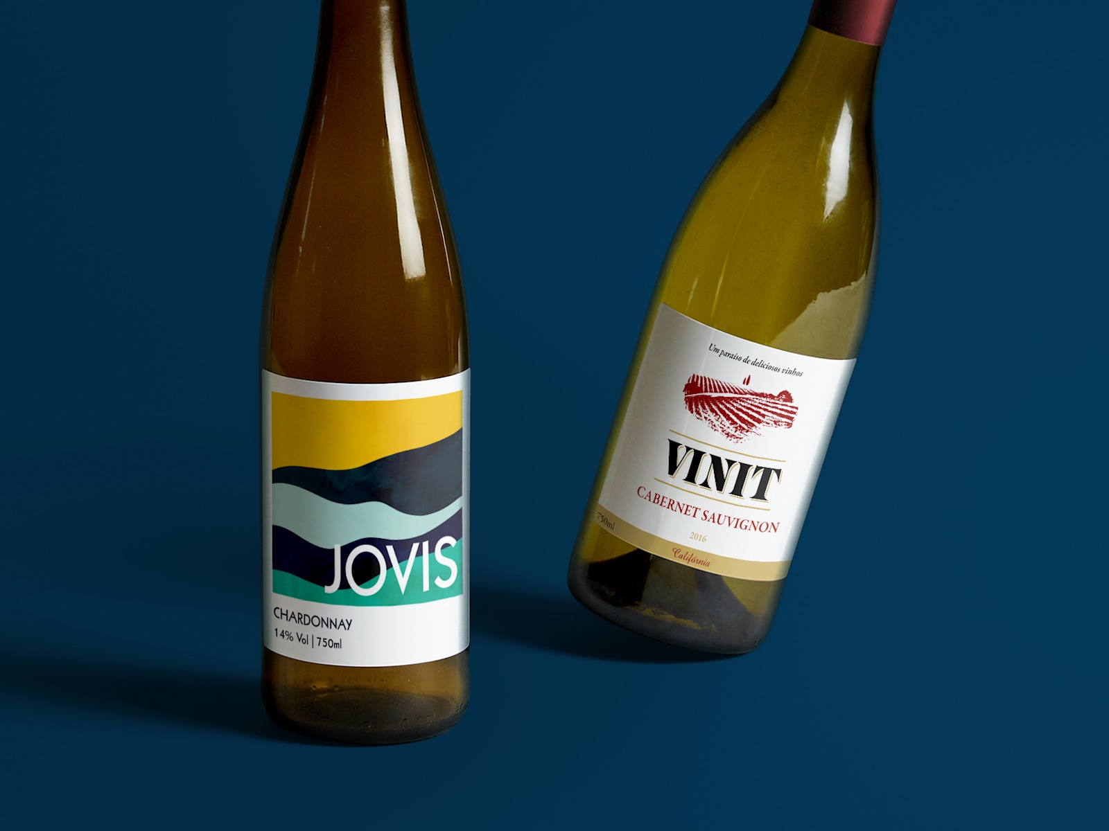 Modelo De Design De Rotulo De Garrafa De Vinho Novo Rótulo Para Uma