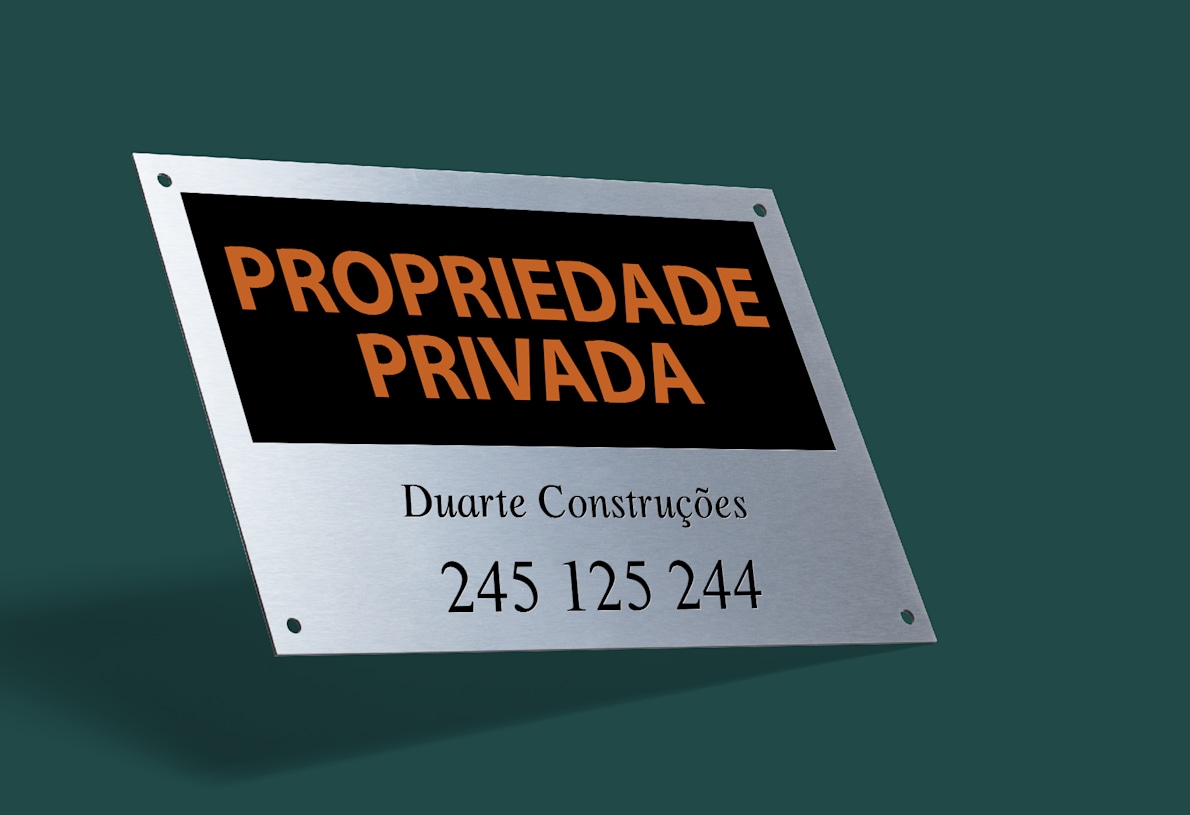 Placas de metal personalizadas | VistaPrint