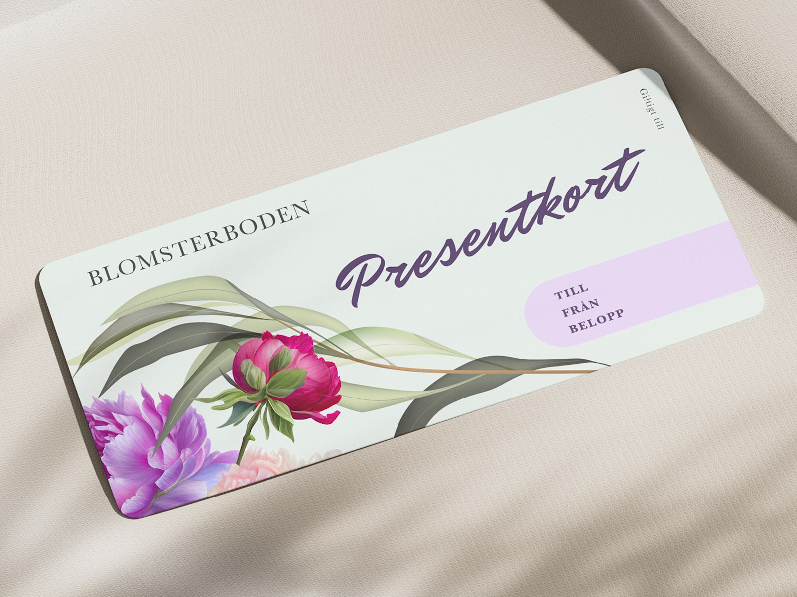 Presentkort, Skapa specialdesignade presentkort | VistaPrint