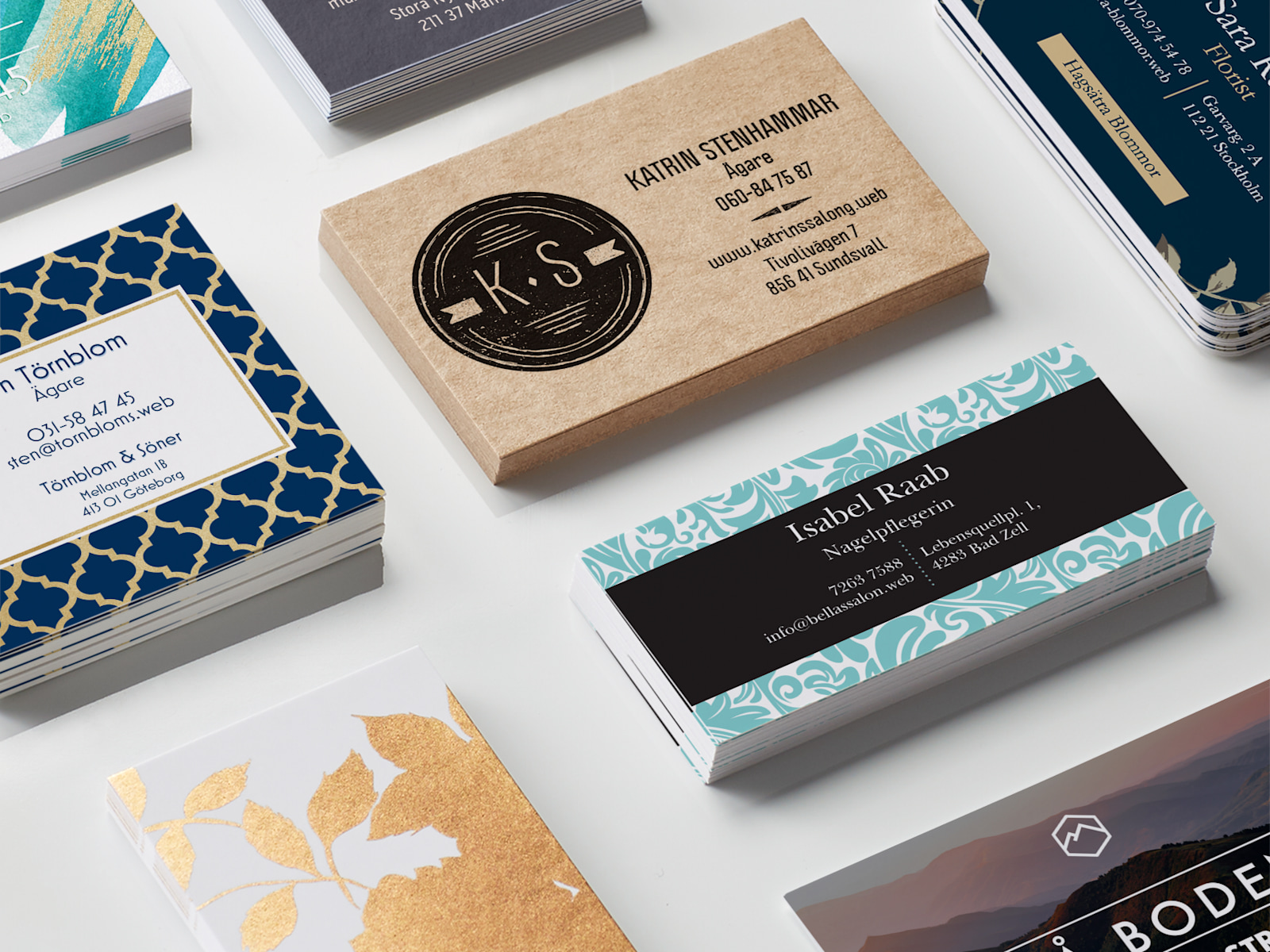 Specialdesignade standardvisitkort, trycka visitkort | Vistaprint