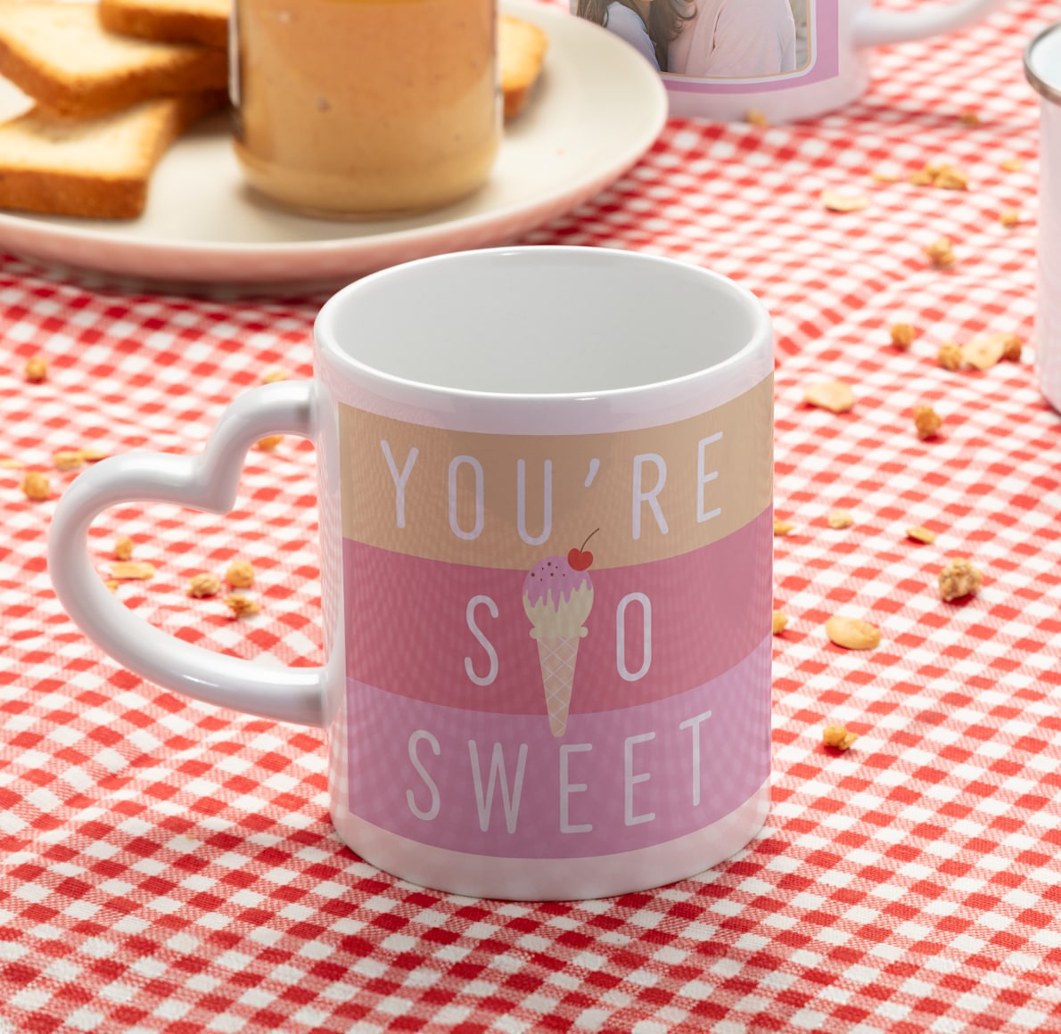 Heart Handle Mugs Design Custom Heart Mugs Vistaprint Nz