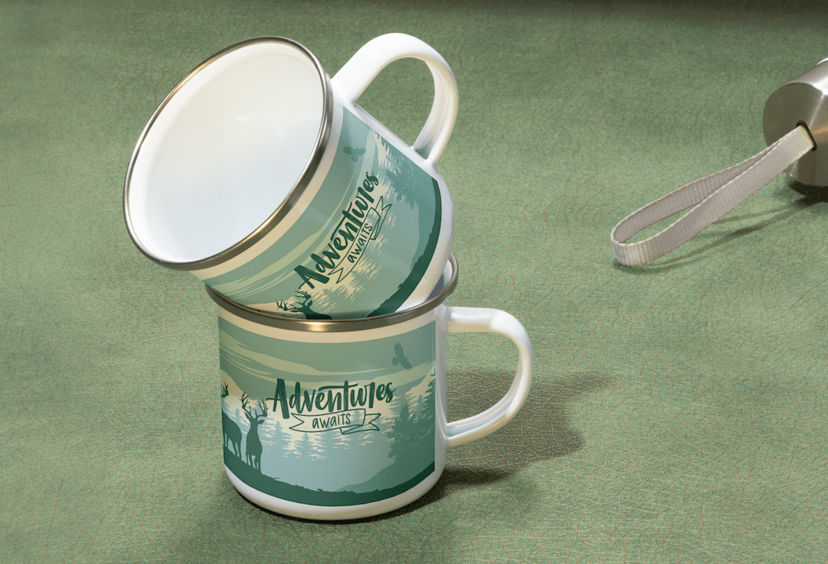 Custom Enamel Mugs: Design & Print | VistaPrint NZ