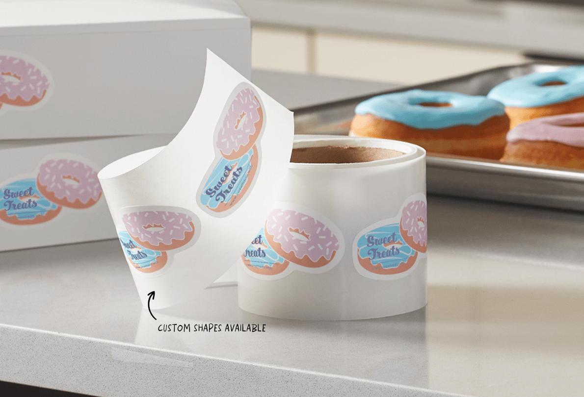 Roll Labels: product labels & product sticker rolls | Vistaprint NZ