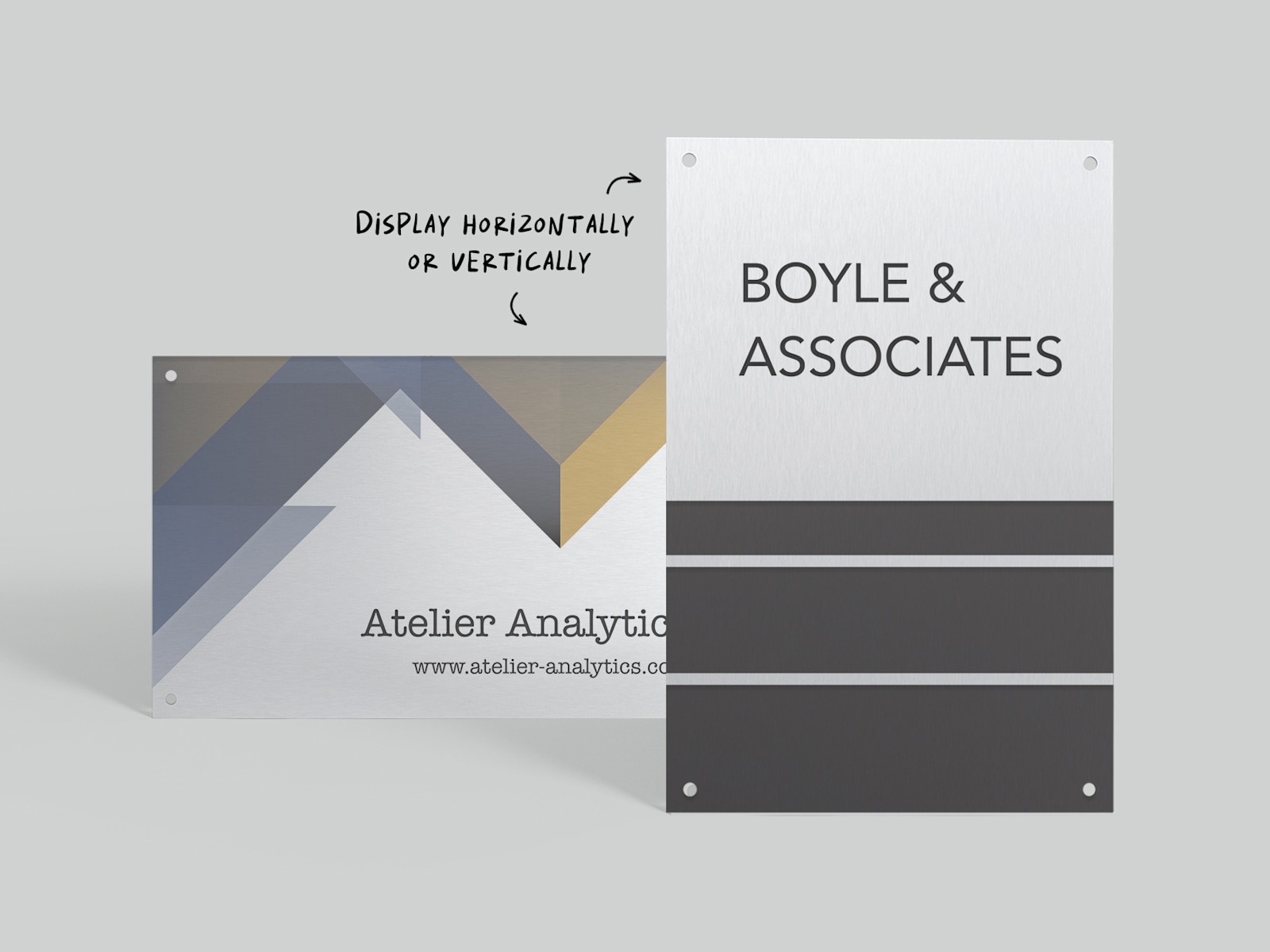 Custom Metal Signs, Aluminium Signs | Vistaprint NZ