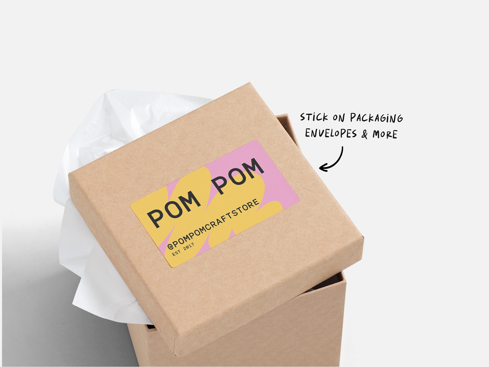 Name Card Stickers & Business Sticker Printing | Vistaprint SG