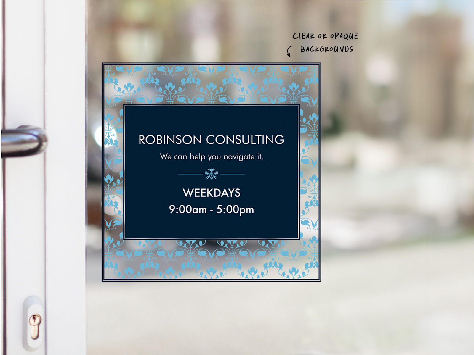 Window Decals | Make your Window Stickers Online | Vistaprint NZ