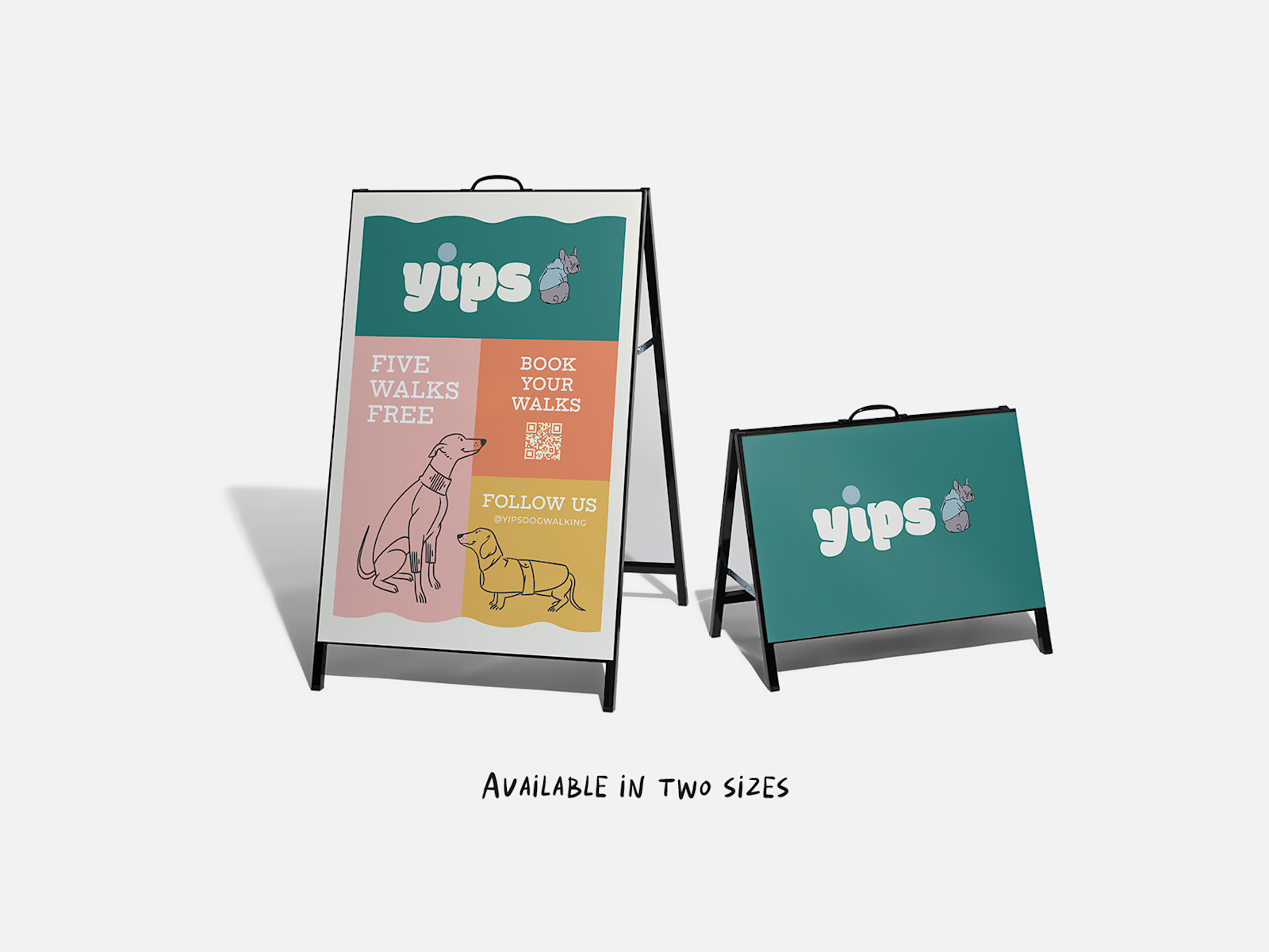 Digital Printed A Frames | VistaPrint