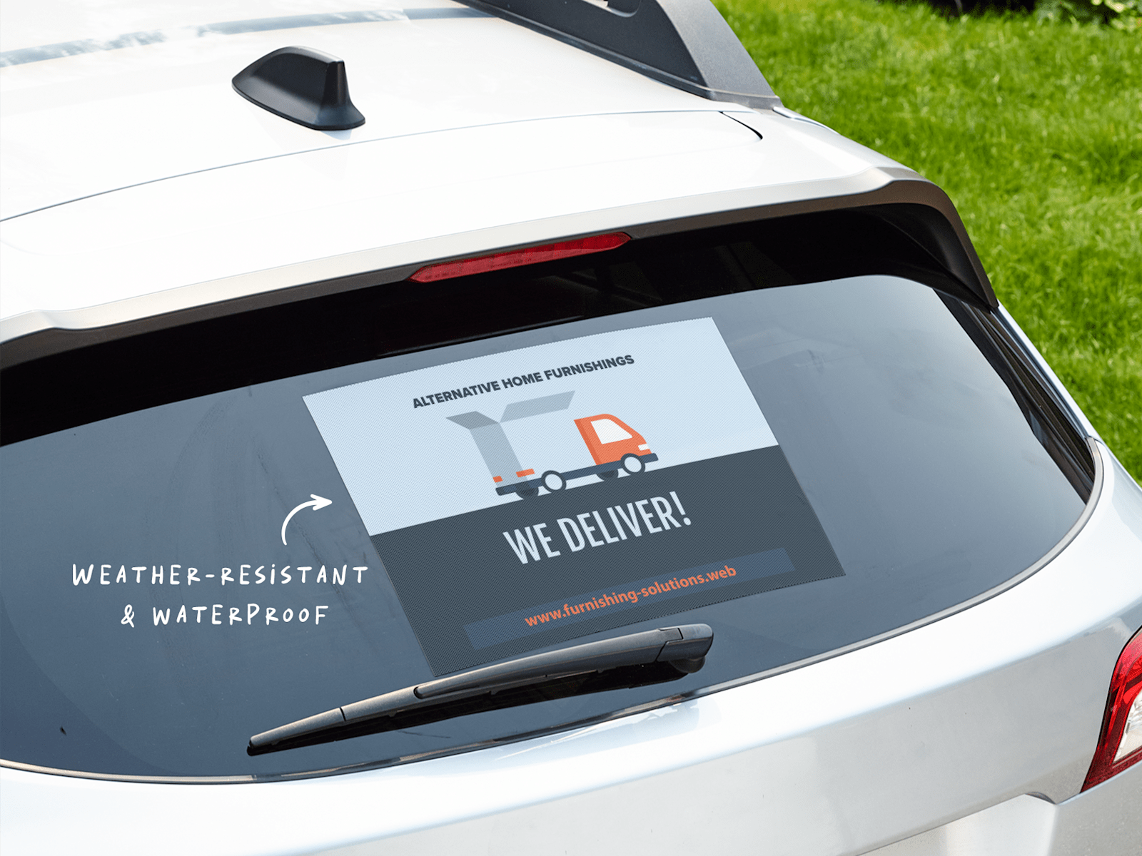 Car Window Decals, Custom Car Window Stickers | Vistaprint NZ