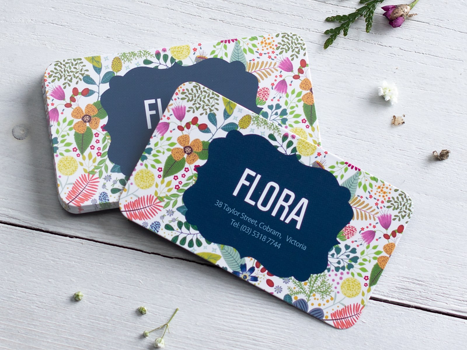 Rounded Corner Business Cards | Vistaprint