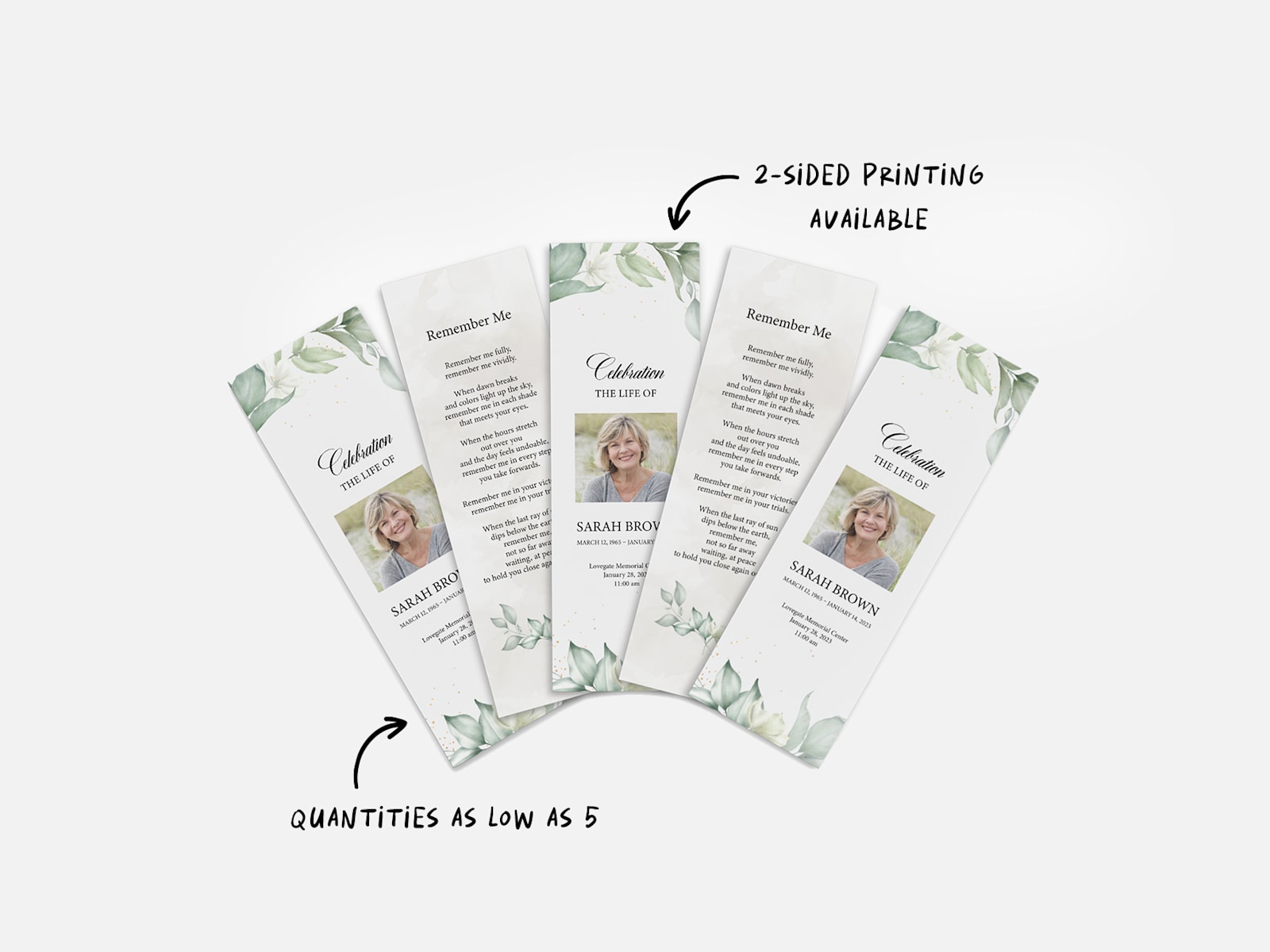 Personalised & Printable Bookmarks | VistaPrint Singapore