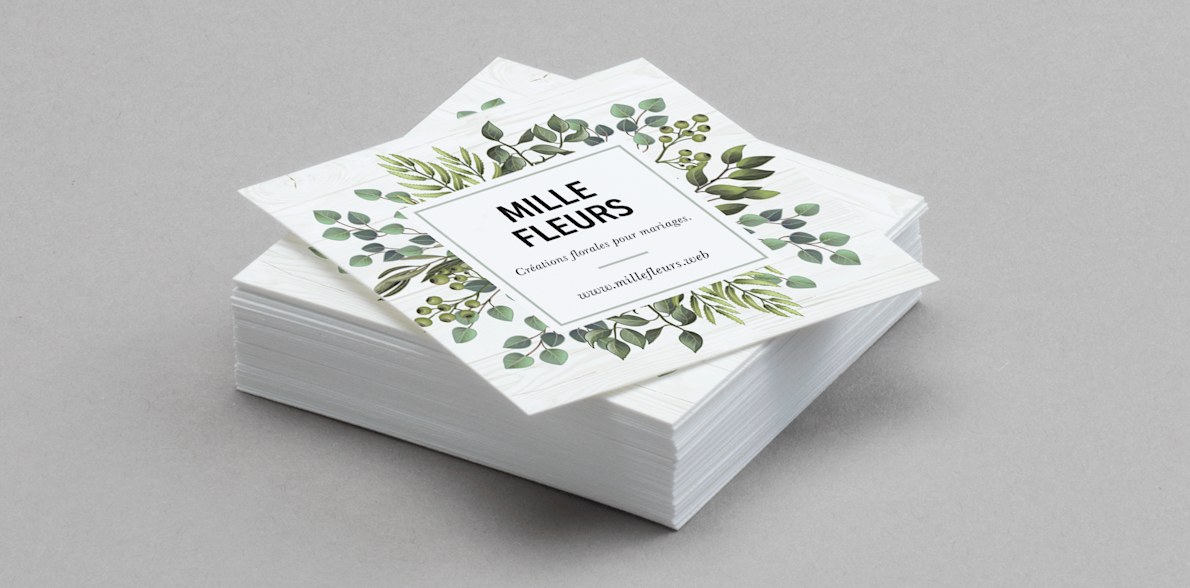 Carte de visite carrées | VistaPrint