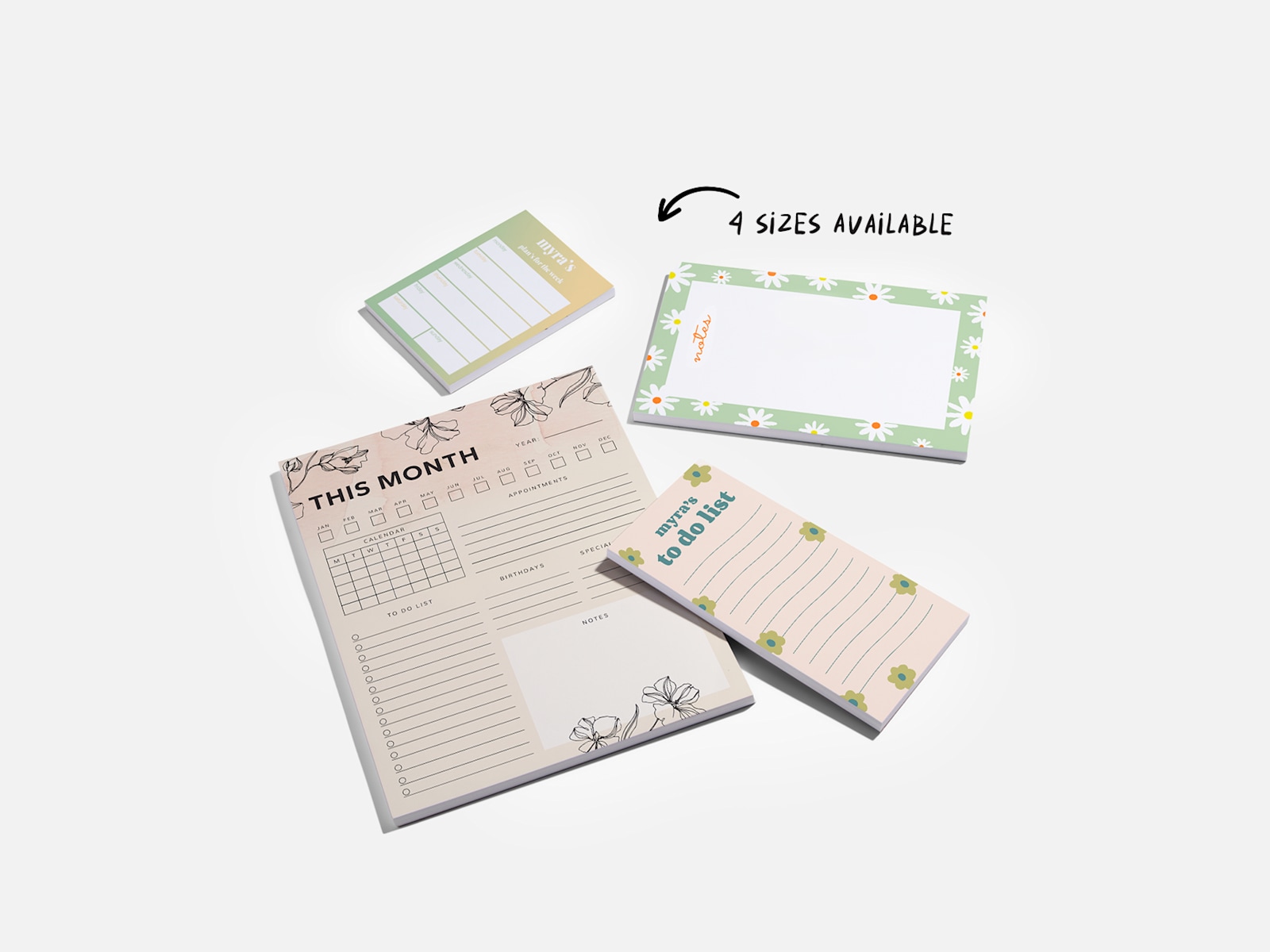 Personalised notepads & business memo pads | Vistaprint