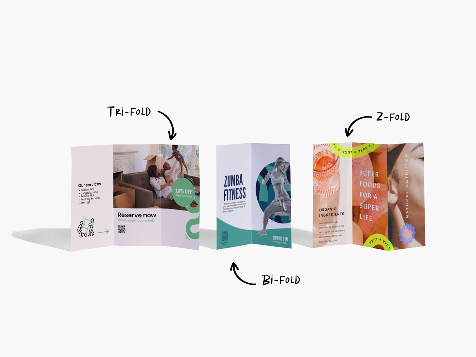 Flyer Printing: Make a pamphlet in DL or A3-A7 | Vistaprint AU