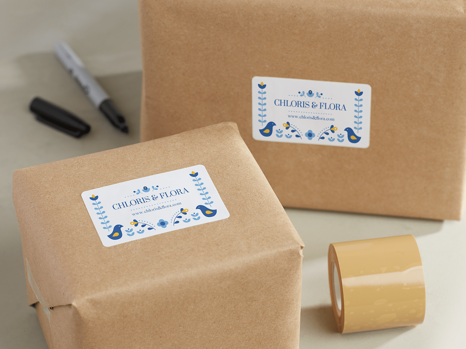 Name Card Stickers & Business Sticker Printing | Vistaprint SG