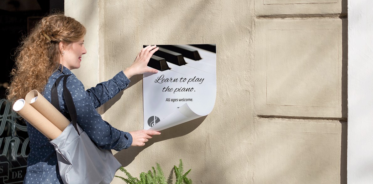 Outdoor Posters, Water-Resistant Plastic Posters | VistaPrint UK