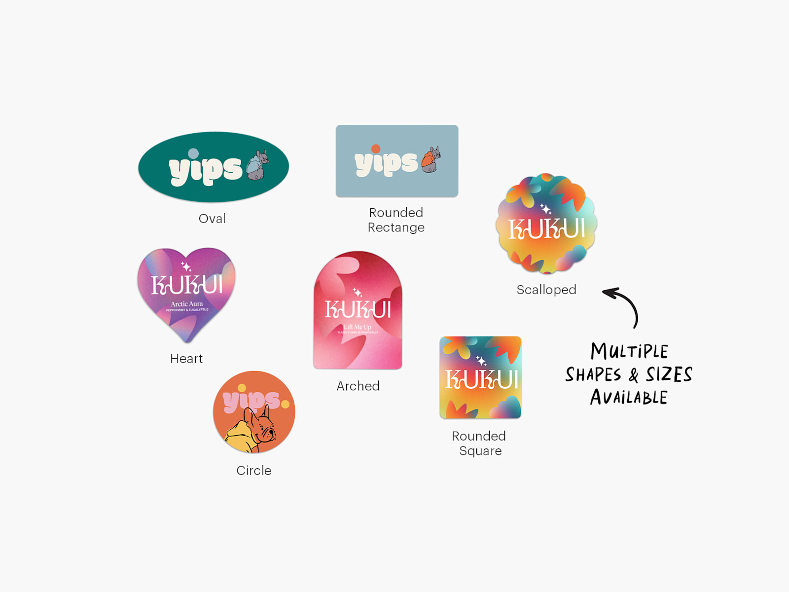 Personalised Sheet Stickers | Vistaprint NZ