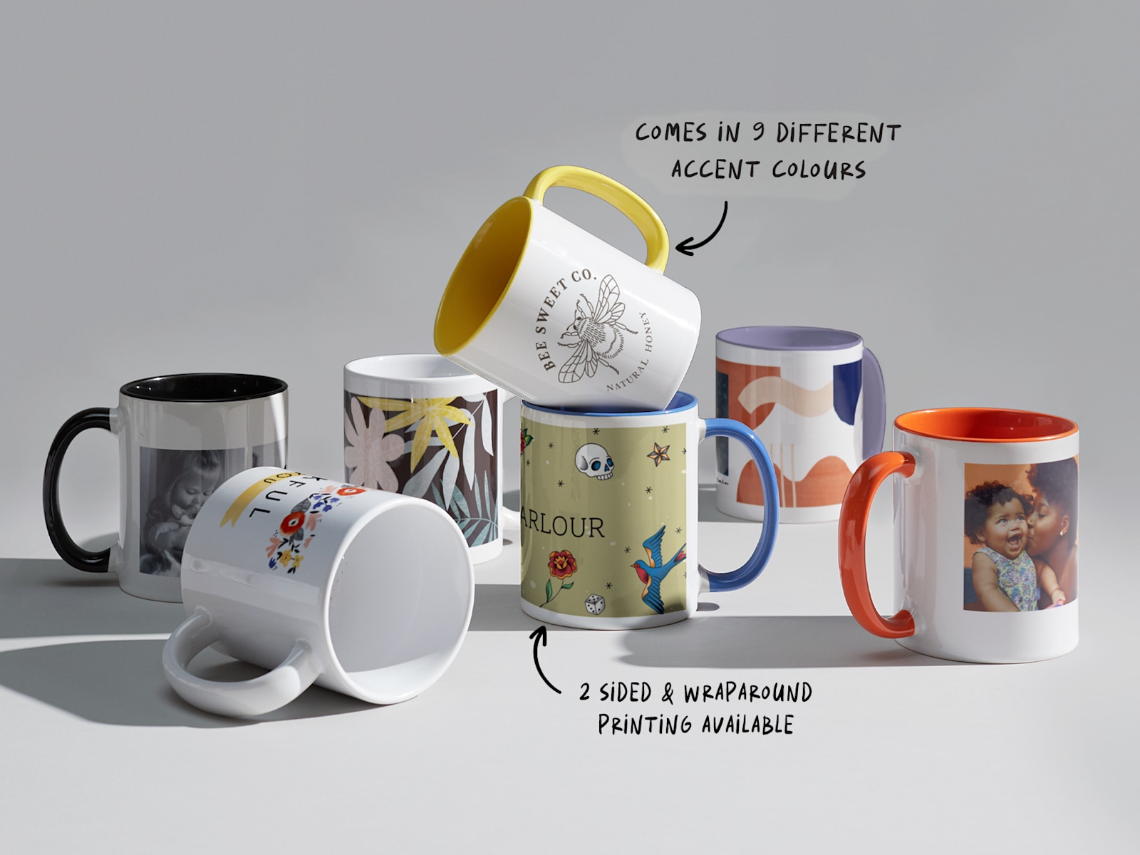 Personalised Mugs: Custom Printed Photo Mugs | Vistaprint NZ