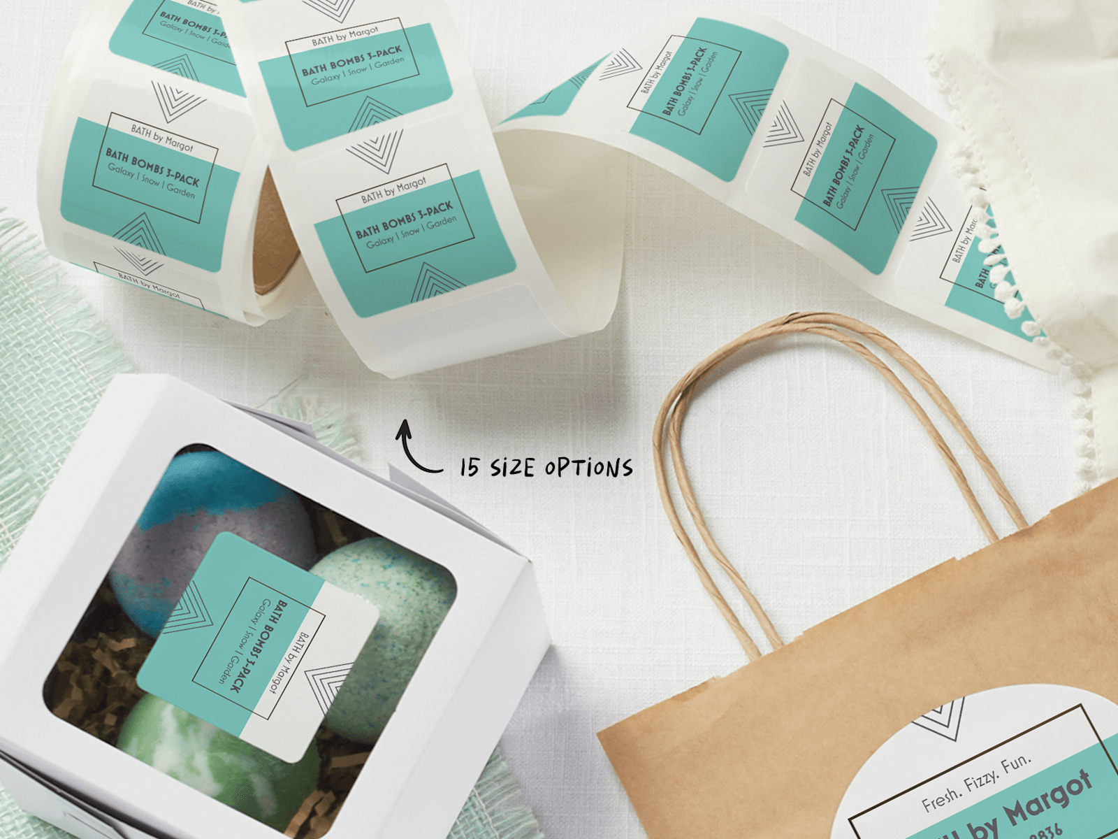 Waterproof Labels | Water Resistant Roll Labels | VistaPrint AU