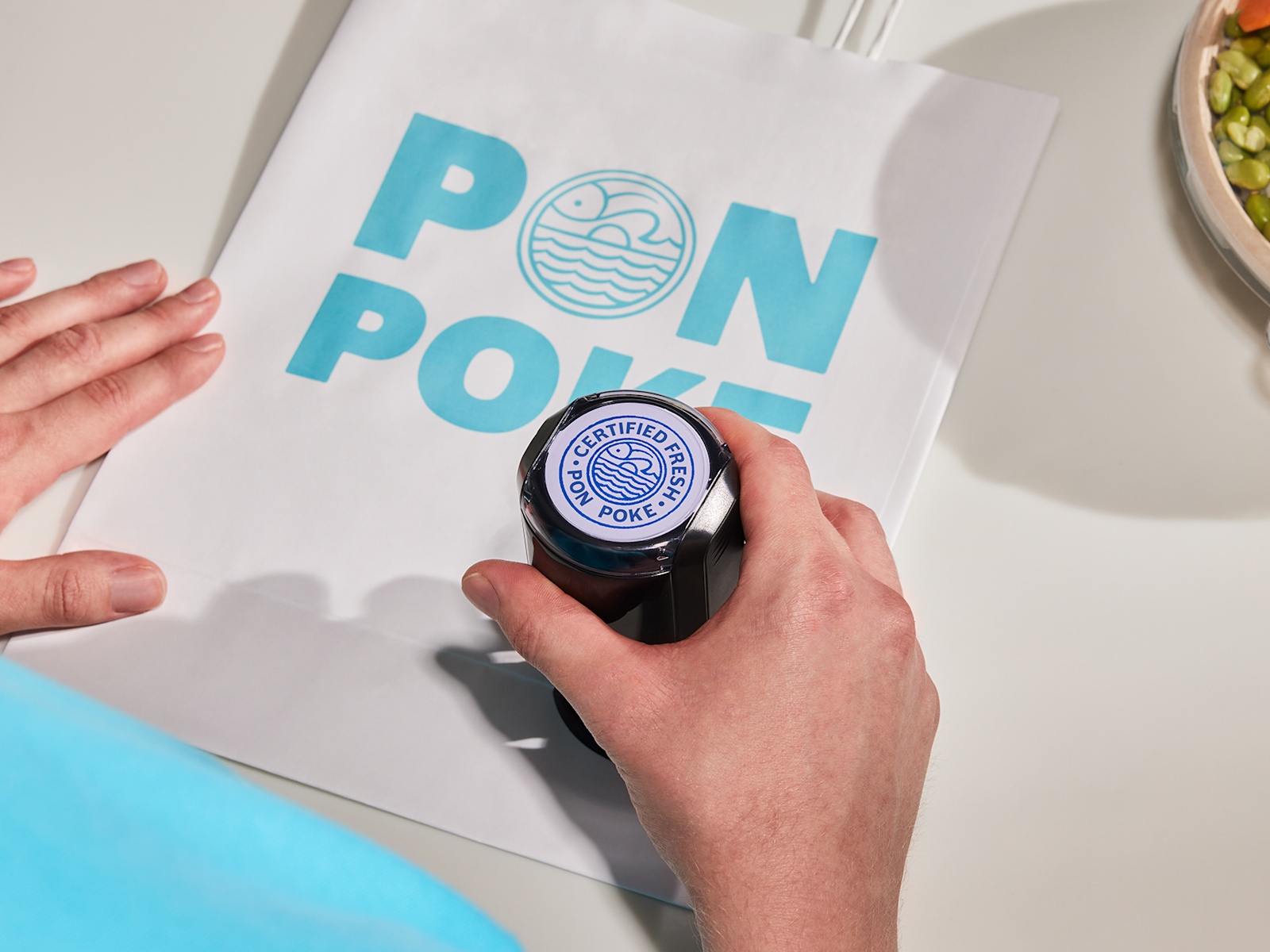 Custom Circle Self-Inking Stamps | VistaPrint AU