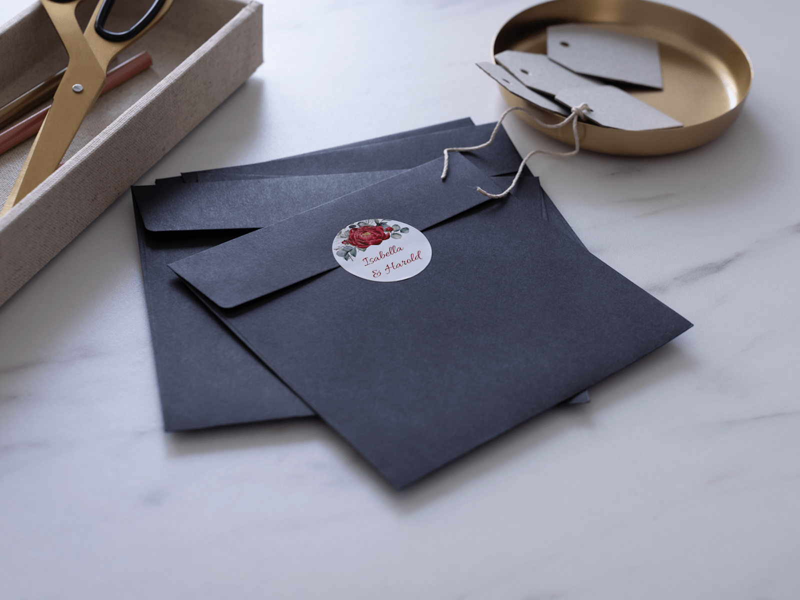 Personalised envelope seals & stickers | Vistaprint