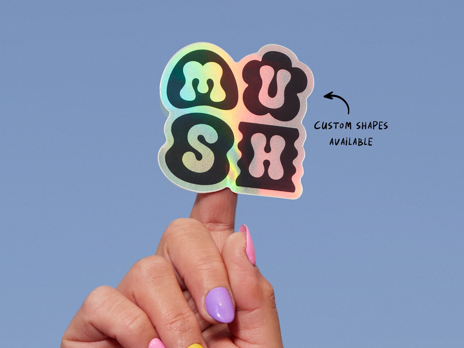 Holographic Stickers, Hologram Sticker Printing | VistaPrint NZ