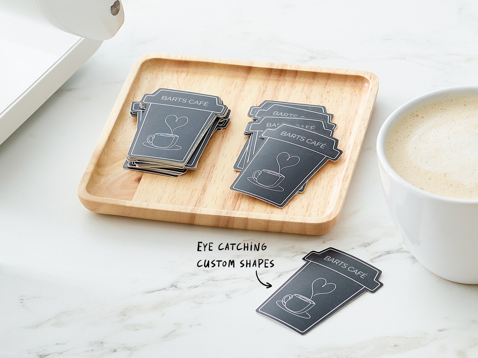 Die-cut sticker printing: custom die-cut stickers | Vistaprint SG