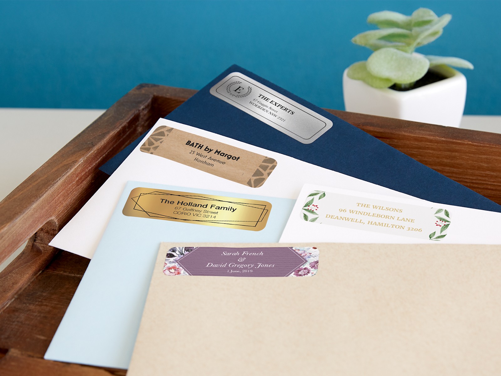 Return Address Labels & Stickers | VistaPrint AU