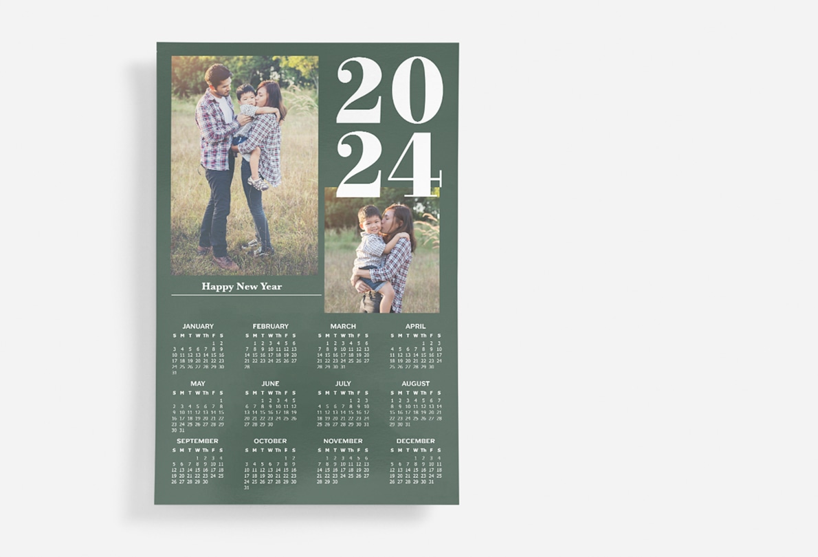 Poster Calendars 2024: Personalised Photo Poster Calendar | Vistaprint NZ