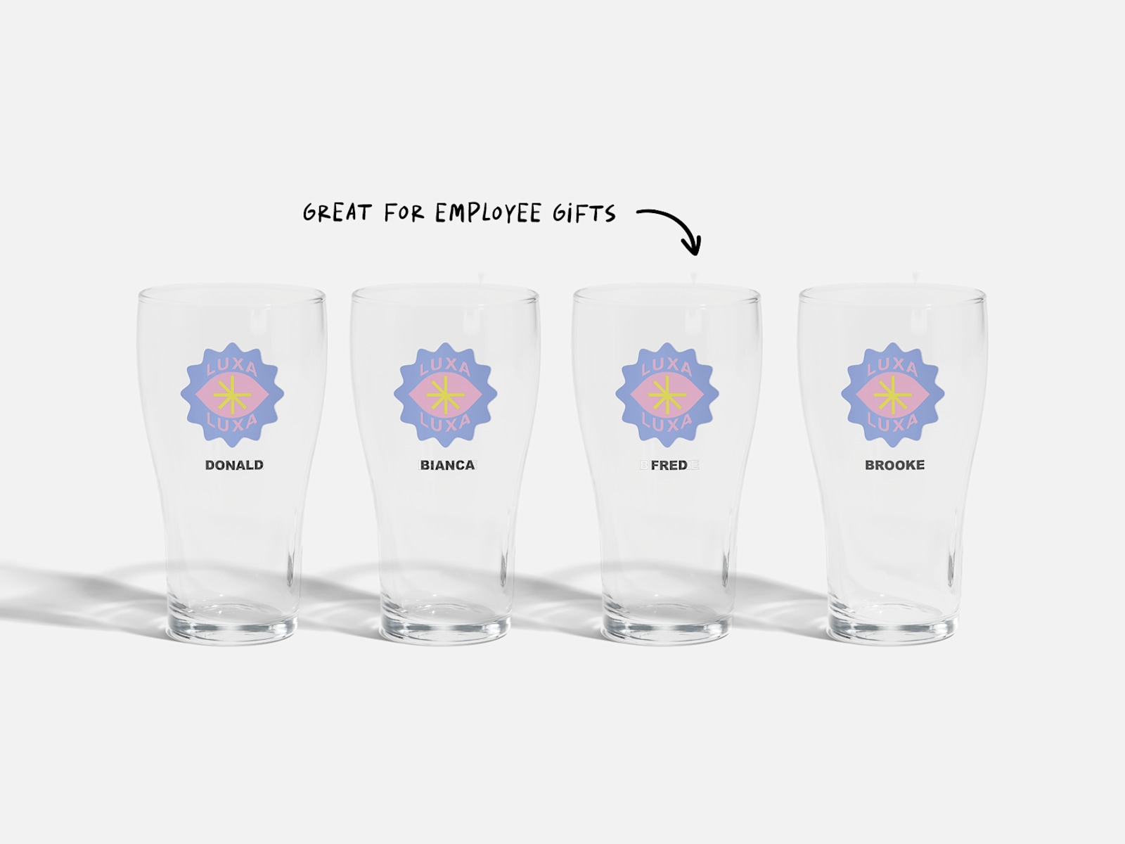 Custom printed and engraved Beer Glass | Vistaprint AU