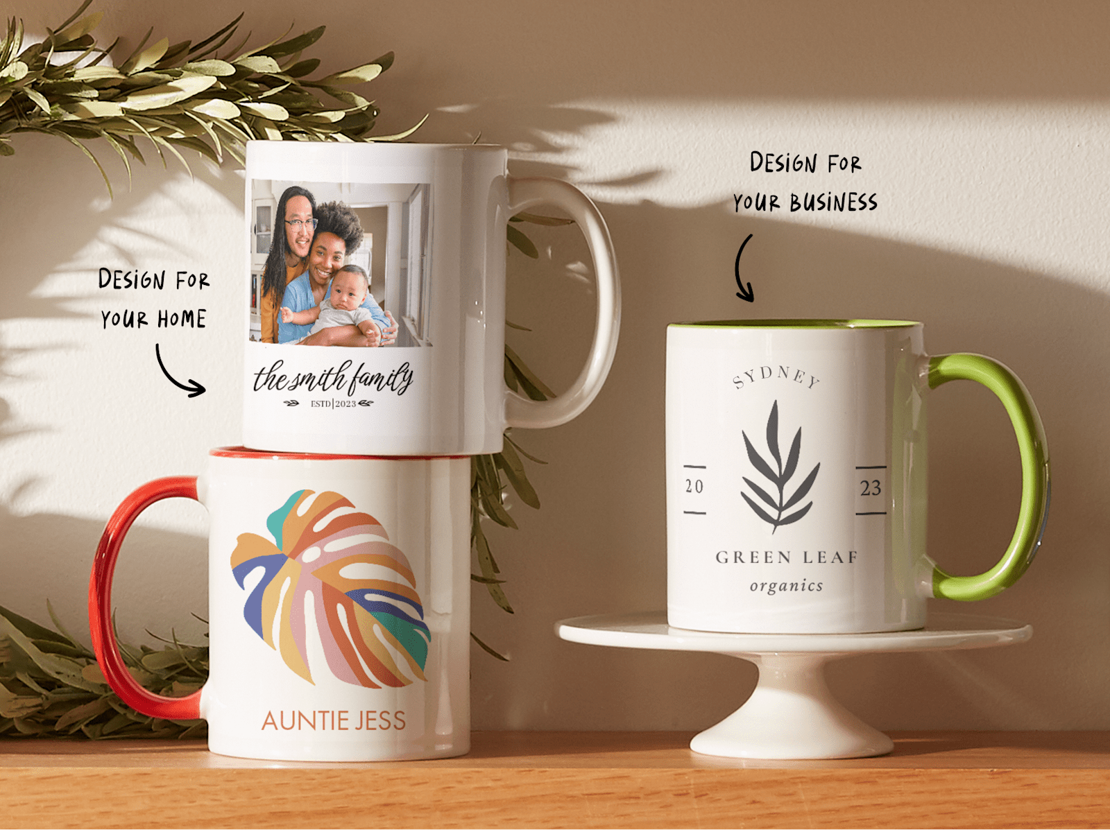 Personalised Mugs: Custom Printed Photo Mugs | Vistaprint SG