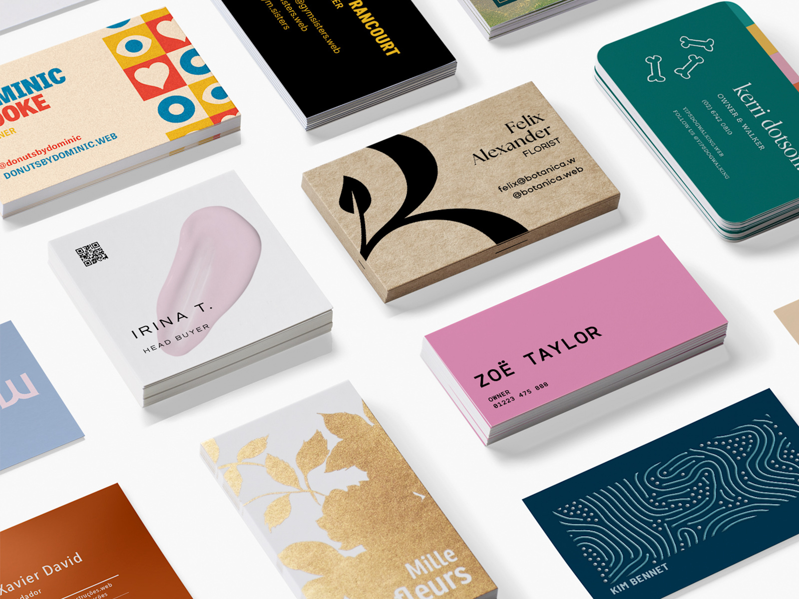 Make name cards online: Cheap name cards | Vistaprint SG