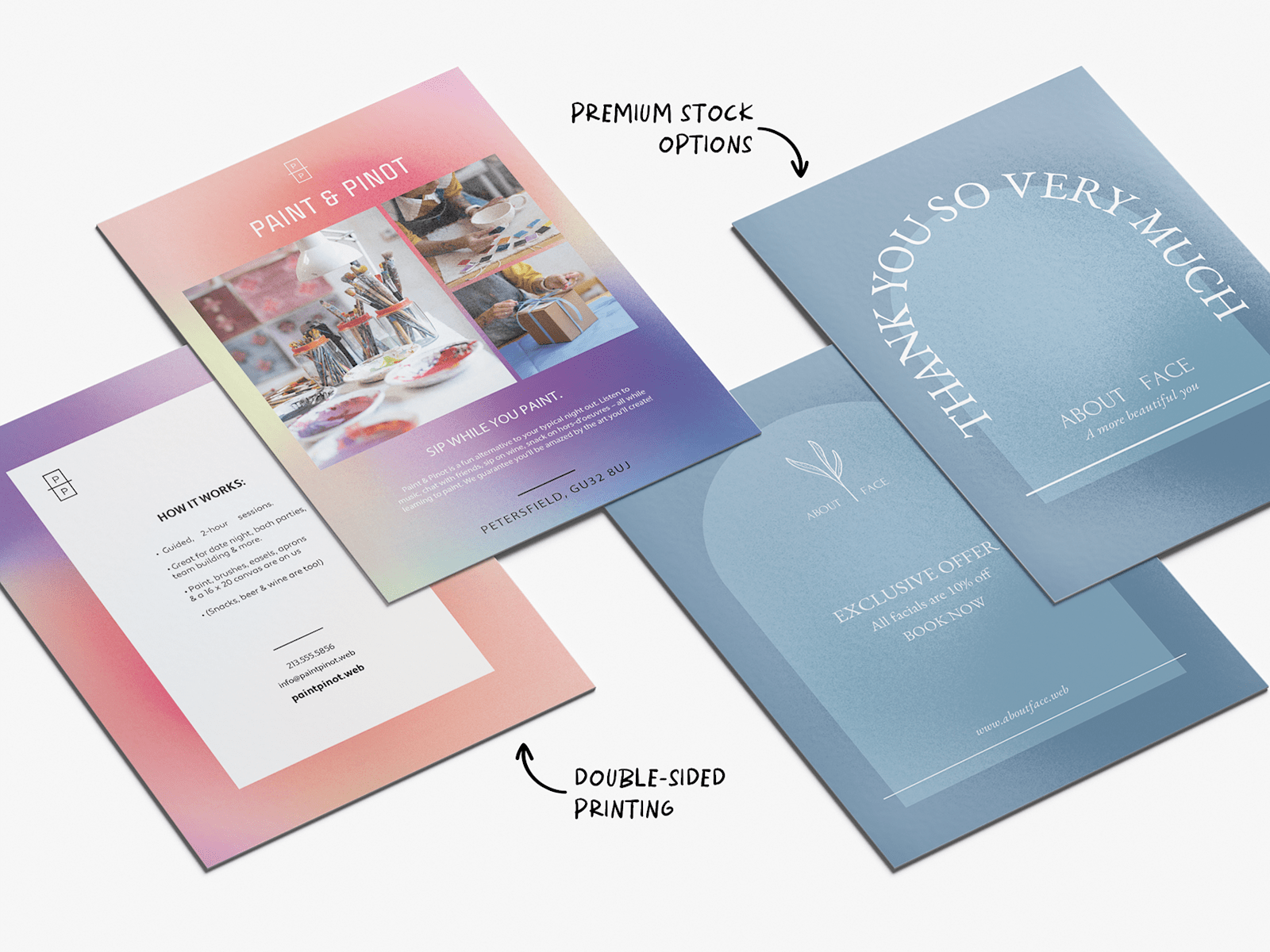 Custom Packaging Card Inserts | VistaPrint