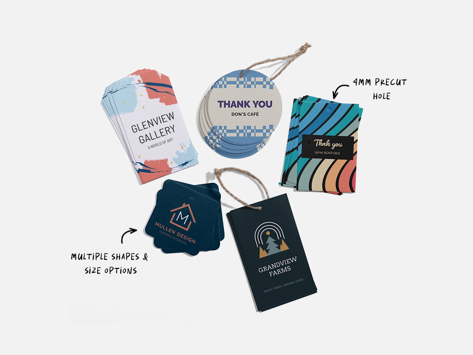 Swing Tags, Custom Printed Swing Tags | VistaPrint NZ