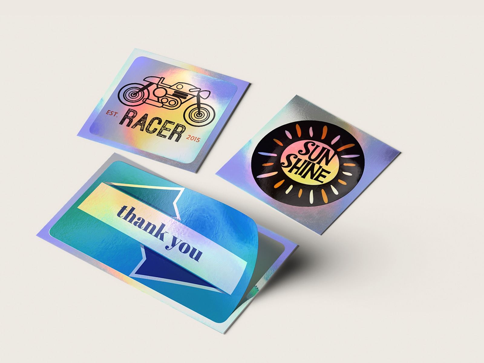Holographic Stickers, Hologram Sticker Printing | VistaPrint NZ