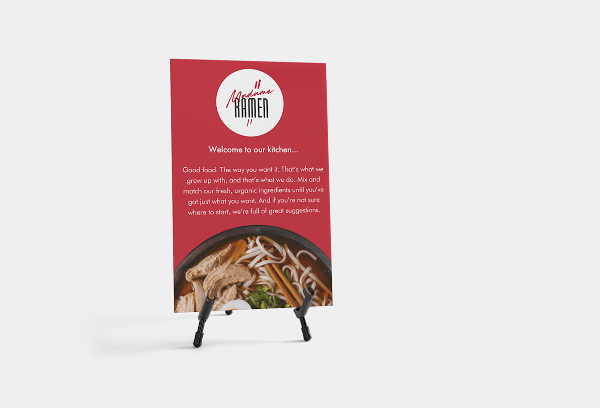 Cardboard Printing: Custom Cardboard Signs