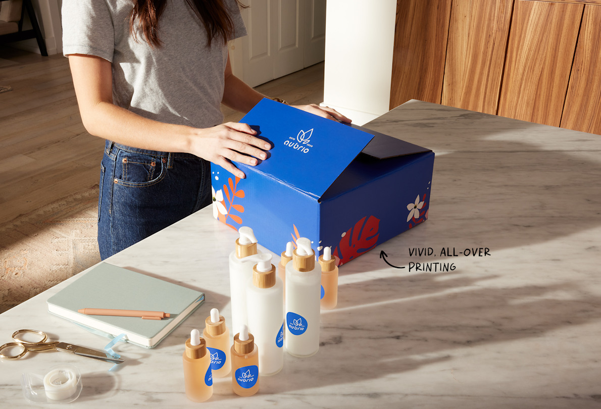 Shipping Boxes, Custom Postage Boxes | VistaPrint Singapore