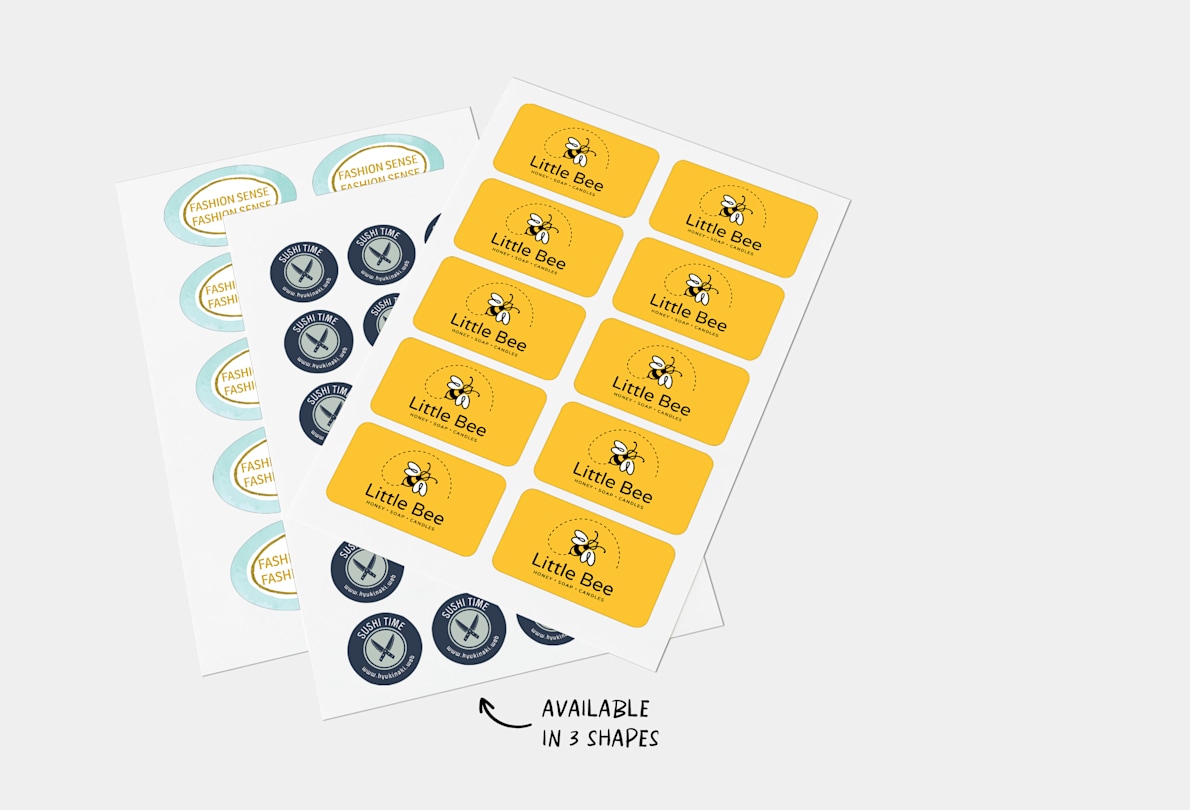 Waterproof Stickers: Custom Dishwasher Safe Stickers | VistaPrint Singapore