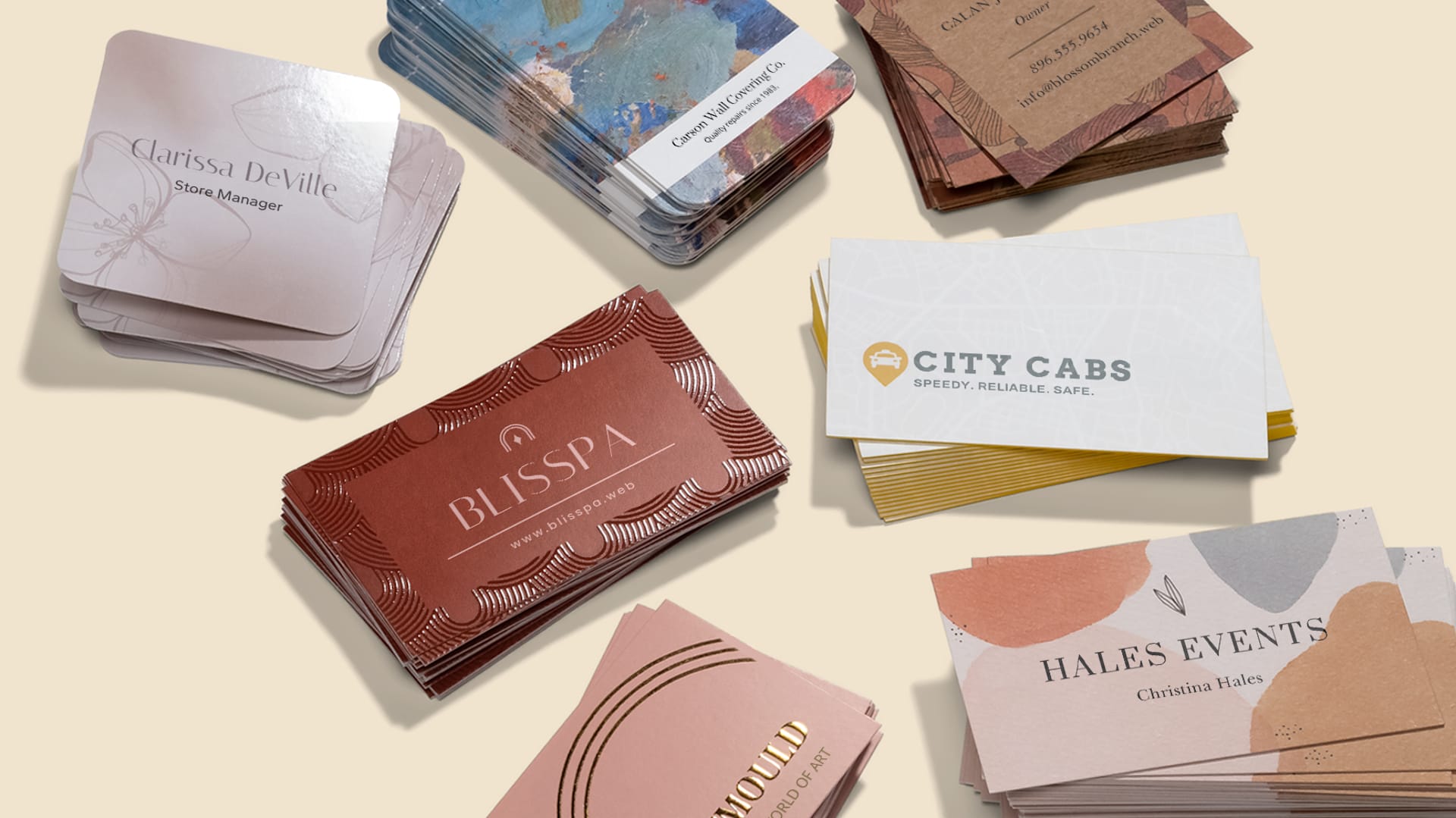 Design & Print Business Cards Online | VistaPrint Canada