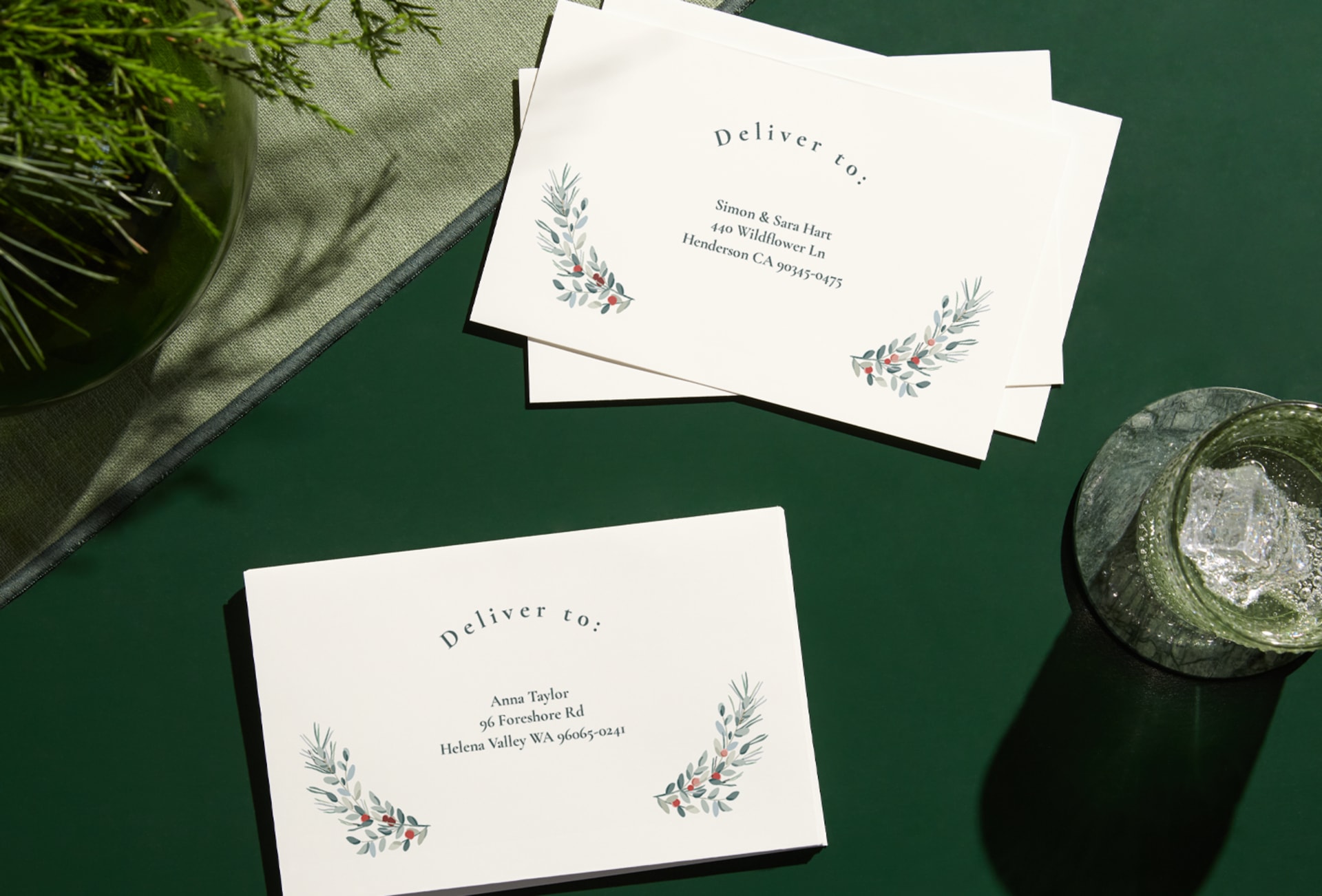 Custom Addressed Envelopes