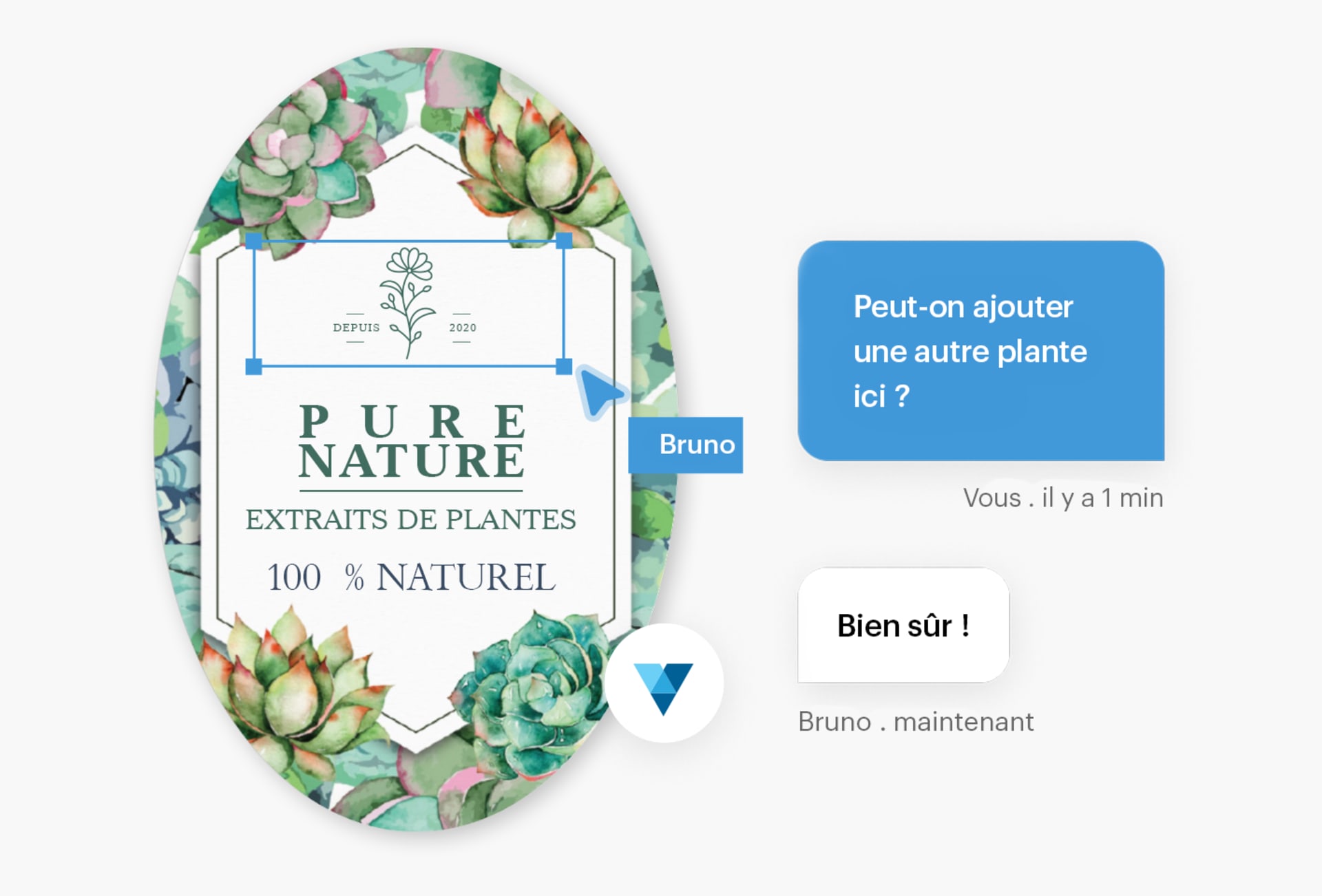 Étiquettes personnalisées autocollantes | VistaPrint