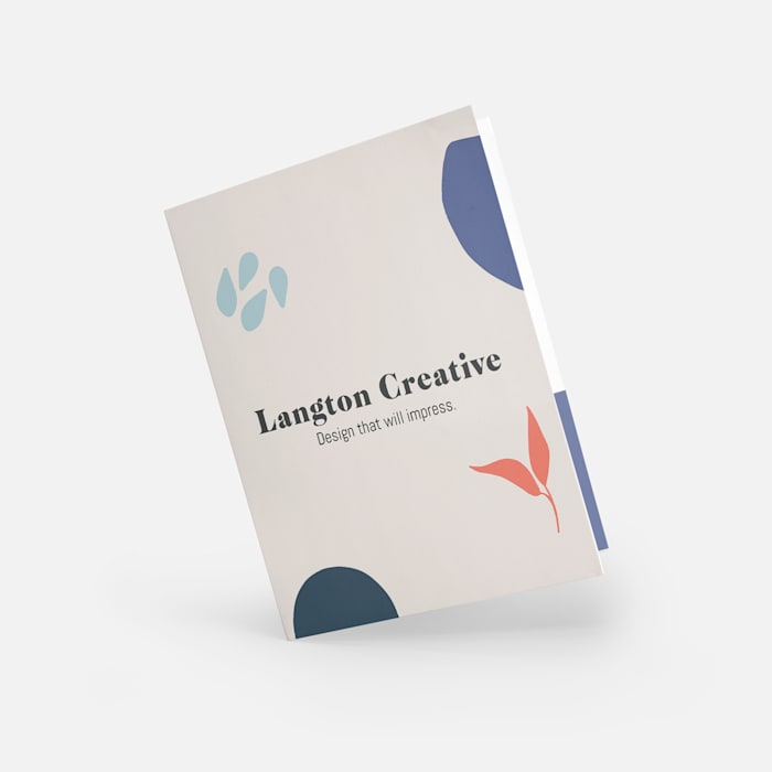 Designed folders store