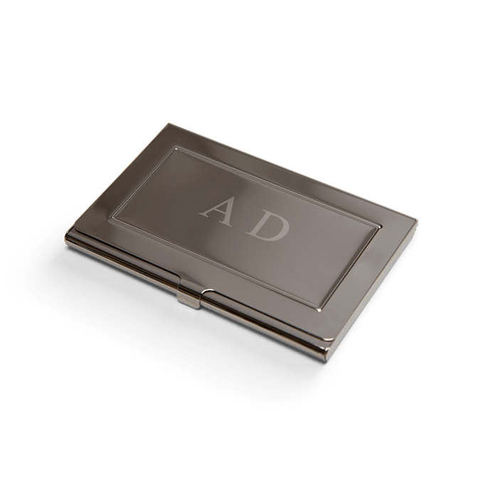 Engraved Metal Business Card Holders VistaPrint