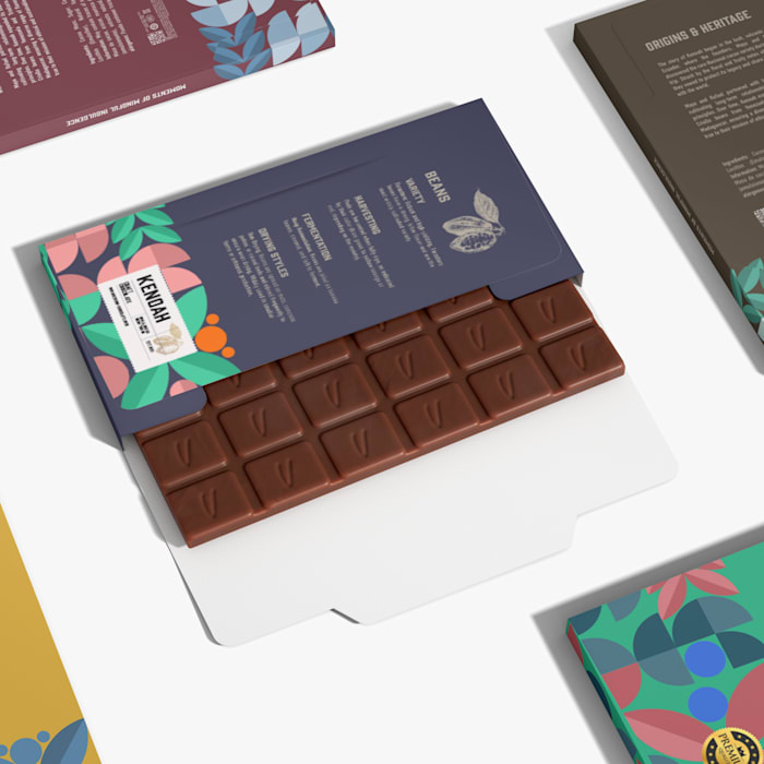 chocolate bar packaging boxes